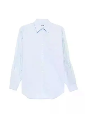 Moschino Gathered Sleeve Shirt