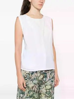 Moschino Sleeveless Top - White