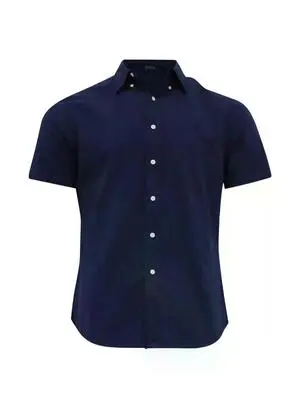 Polo Ralph Lauren Logo-embroidered Short-sleeves Shirt - Blue