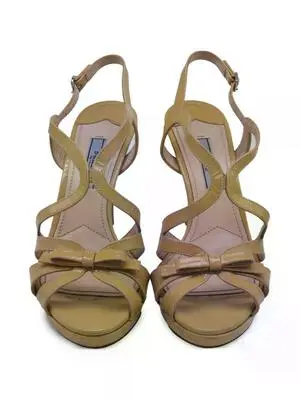 Prada Bow-detail Sandals