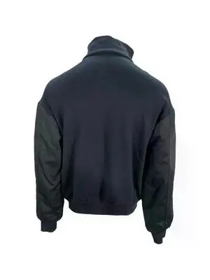 Balenciaga Embroidered Half-zipped Sweatshirt