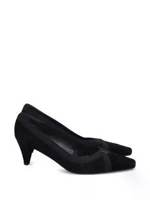 STUART WEITZMAN Point-toe Suede Pumps