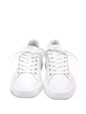 STUART WEITZMAN Leather Lace-up Sneakers