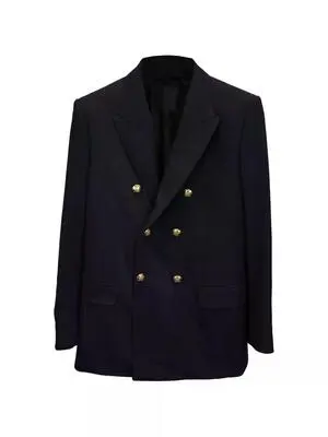 Celine Double-breasted Buttoned Blazer