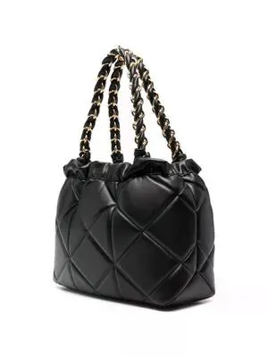 Moschino Quilted Shoulder Bag With Chain Strap