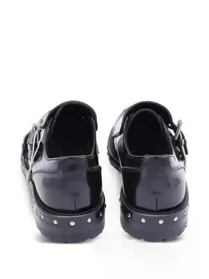 Dolce & Gabbana Studded Leather Monk Shoes