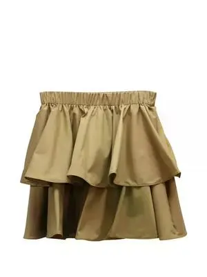 JASON WU Tiered Flared Mini Skirt