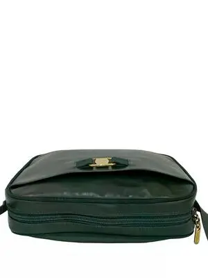 FERRAGAMO 1990-2010 Calfskin Vara Crossbody Bag
