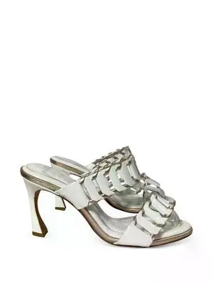 ALEXANDRE BIRMAN Cutout Leather Sandals