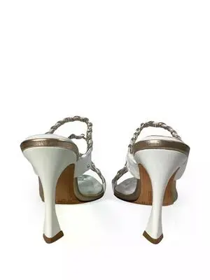 ALEXANDRE BIRMAN Cutout Leather Sandals