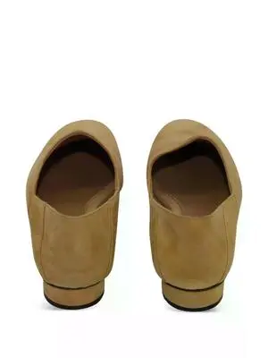 THE ROW Noelle Suede Loafers