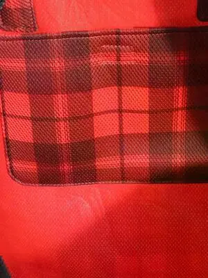 Marc Jacobs Plaid Duffle Bag
