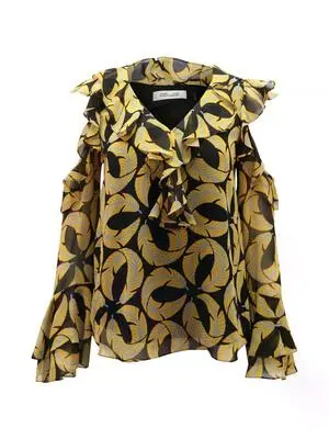 Diane Von Furstenberg Ruffle Blouses