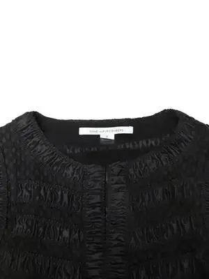 Diane Von Furstenberg Ruched Cropped Jacket