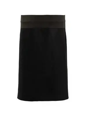 Akris Black Wash Skirts