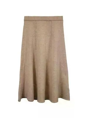 LoveShackFancy A-line Wool Skirt