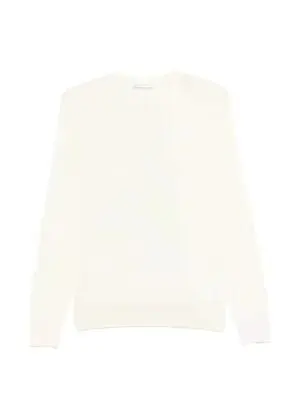 IVORY PARIS Crew-neck Long-sleeve Sweater - Neutrals