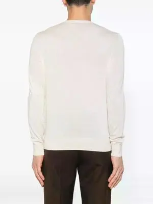IVORY PARIS Crew-neck Long-sleeve Sweater - Neutrals