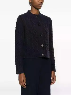 Max Mara Cable-knit Button Cardigan