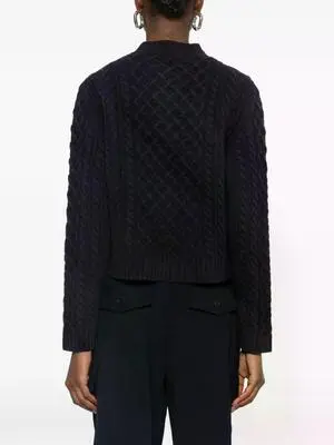 Max Mara Cable-knit Button Cardigan