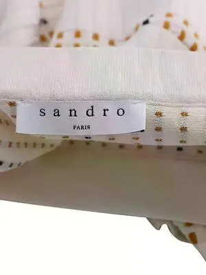 Sandro Knitted Mini Skirt
