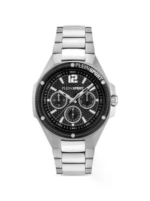 PLEIN SPORT Chronograph Bracelet Watch - Black
