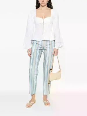 Ermanno Scervino Striped Trousers