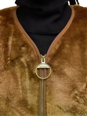 Barbour Faux Fur Quilted Gilet