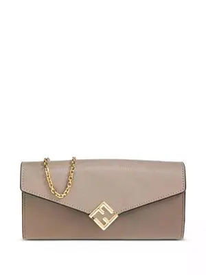Fendi Logo-fastening Shoulder Bag