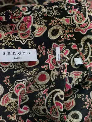 Sandro Paisley Print Shirt