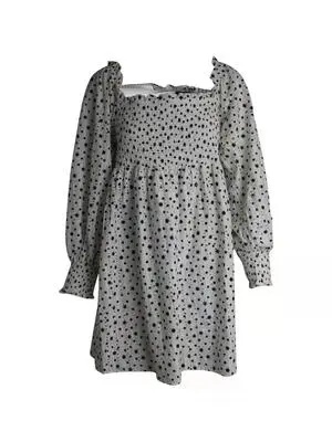 Rixo Bethany Puff-sleeve Dress