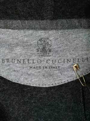Brunello Cucinelli Double-zipper Hooded Sweatshirt