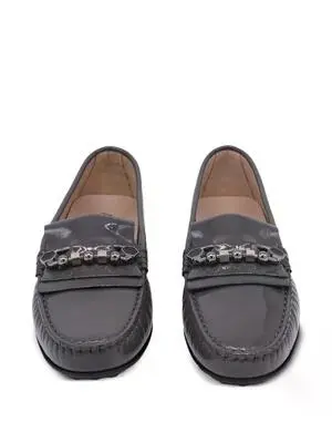 TOD'S Embellished Loafers