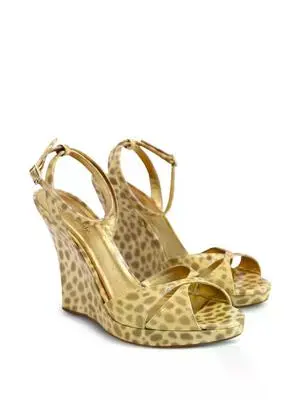 Kate Spade New York Ocelot Wedge Sandals