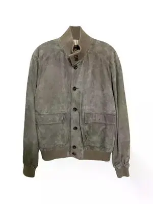 Loro Piana Suede Bomber Jacket