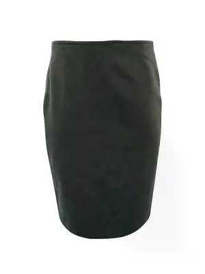 Emporio Armani Pencil Wool Skirt