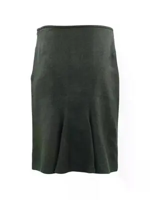 Emporio Armani Pencil Wool Skirt