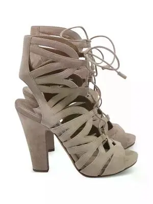Prada Lace Up Sandals For Women