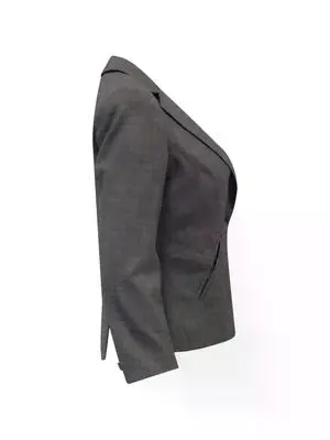 Theory Single-breasted Wool Blazer