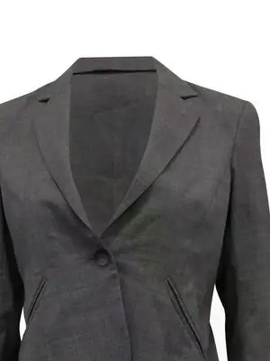 Theory Single-breasted Wool Blazer
