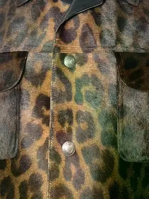 TOM FORD Leopard-print Buttoned Jacket