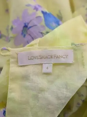 LoveShackFancy Floral-print Mini Dress