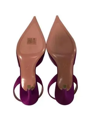 Amina Muaddi Camelia Slingback Pumps