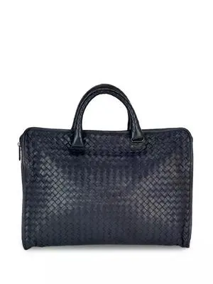 Bottega Veneta Intrecciato Top Zip Briefcase