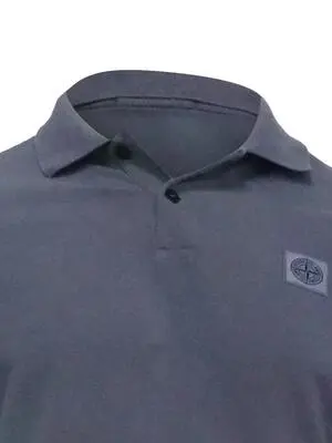 Stone Island Long-sleeve Button Polo Shirt