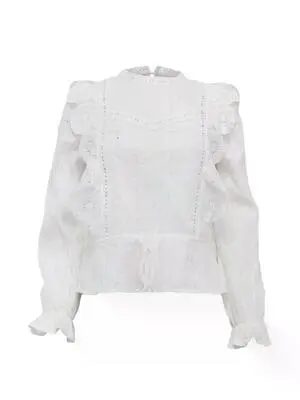 Maje Victorian Lace Blouse