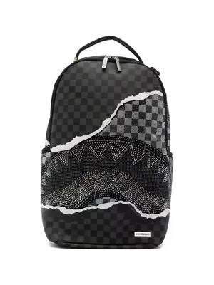 SPRAYGROUND Checkerboard-pattern Backpack