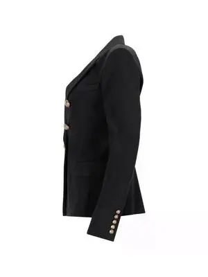 Balmain Double-breasted Medallion Blazer - Black
