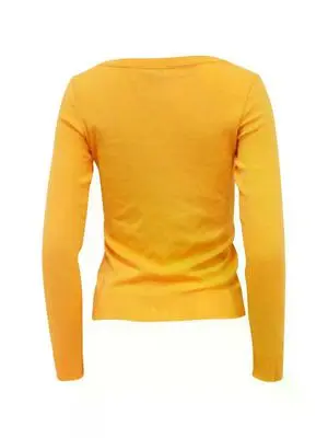 JOSEPH Long Sleeve V-neck T-shirt