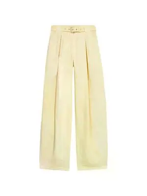 Blumarine Belted Wide-leg Trousers